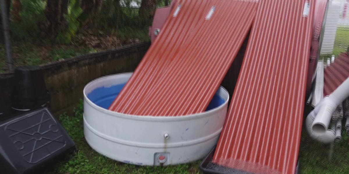 5 Minute Rainwater Collection System