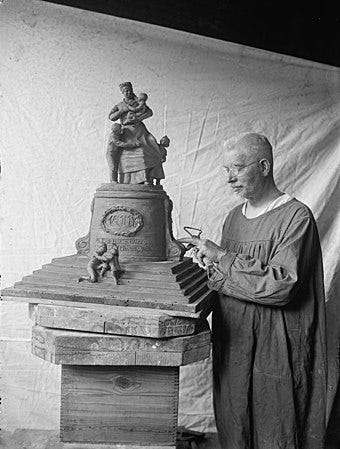 America's Black Mammy Statue - by Andrew Robert Colom