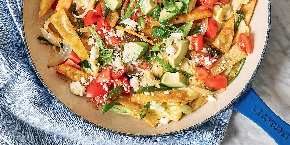 tortilla scramble - by Caroline Chambers and The Editors