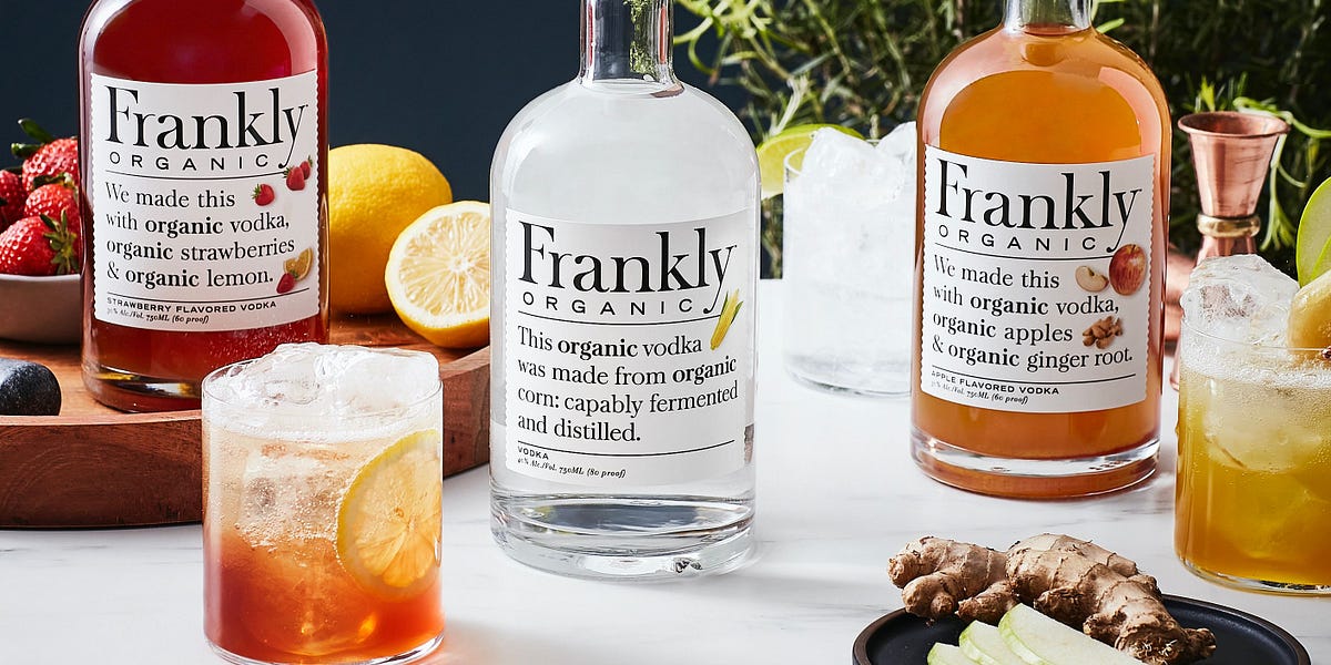 Frankly Vodka Is the Organic Vodka You Want to Drink