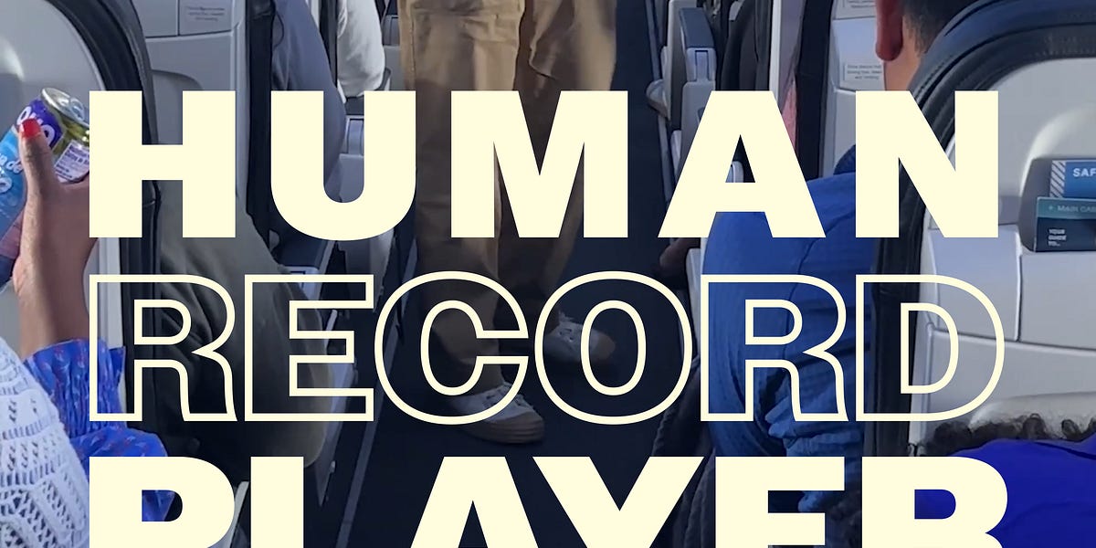 New Project: Human Record Player - by Brian Moore