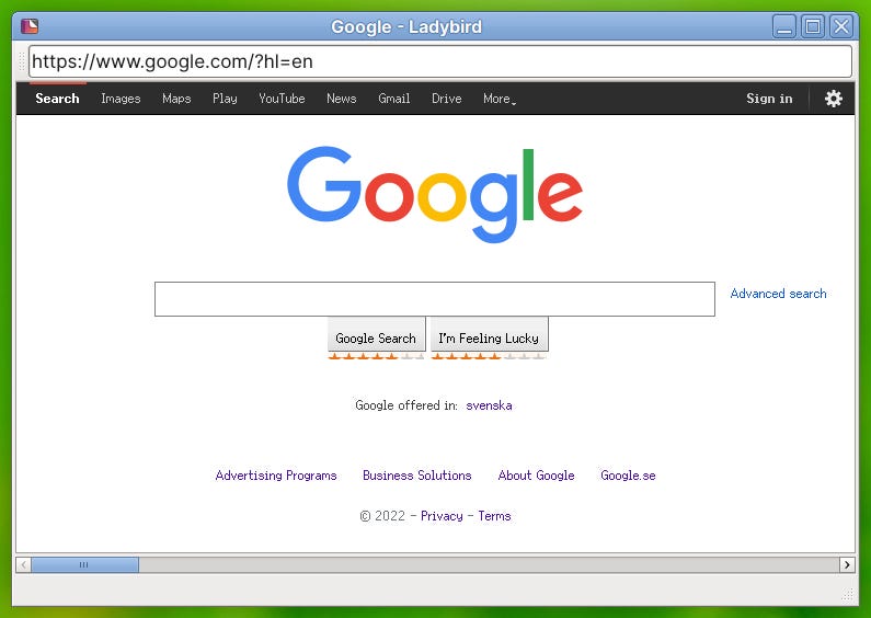 Ladybird: A truly new Web Browser (with a from-scratch engine) comes to ...