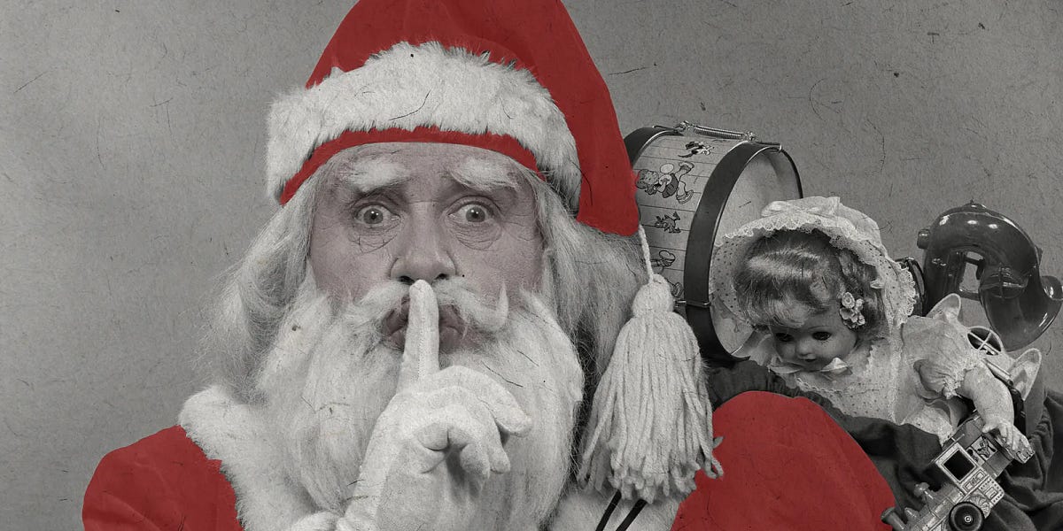 Merry Christmas! Santa is The First Conspiracy (of the nice kind) Kids ...