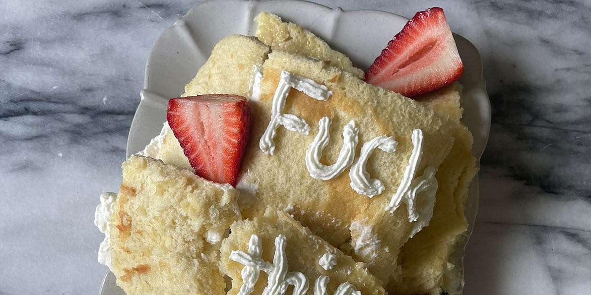 Broken Roll Cake - by Julia Dietz