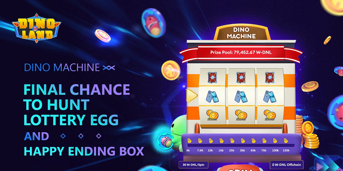🤯DINO MACHINE: FINAL CHANCE TO HUNT LOTTERY EGG AND HAPPY ENDING BOX🤯
