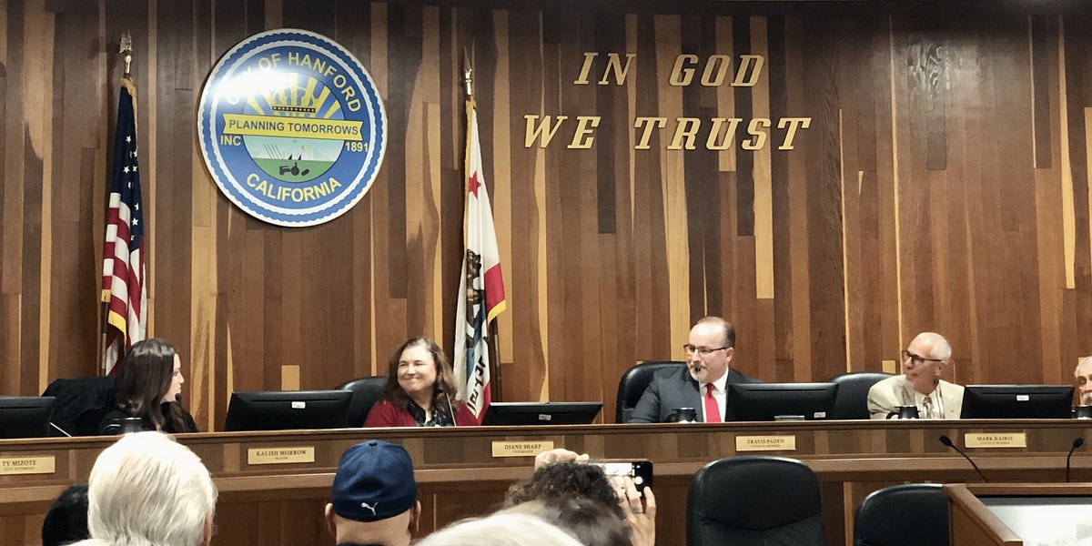 City Council swears in new members | Hanford Politics