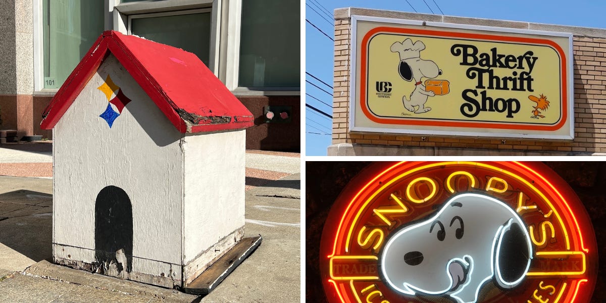 The 'Peanuts' tour of America: Exploring historic Snoopy signs and ...