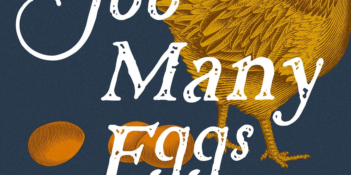 Truffled Eggs - by Mimi Smith-Dvorak - Too Many Eggs