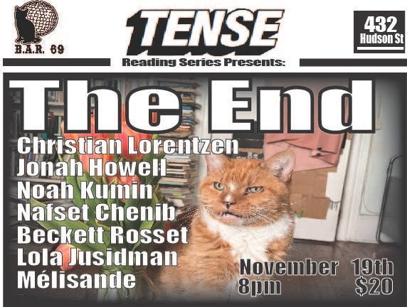 THE END - by Beckett Rosset - TENSE