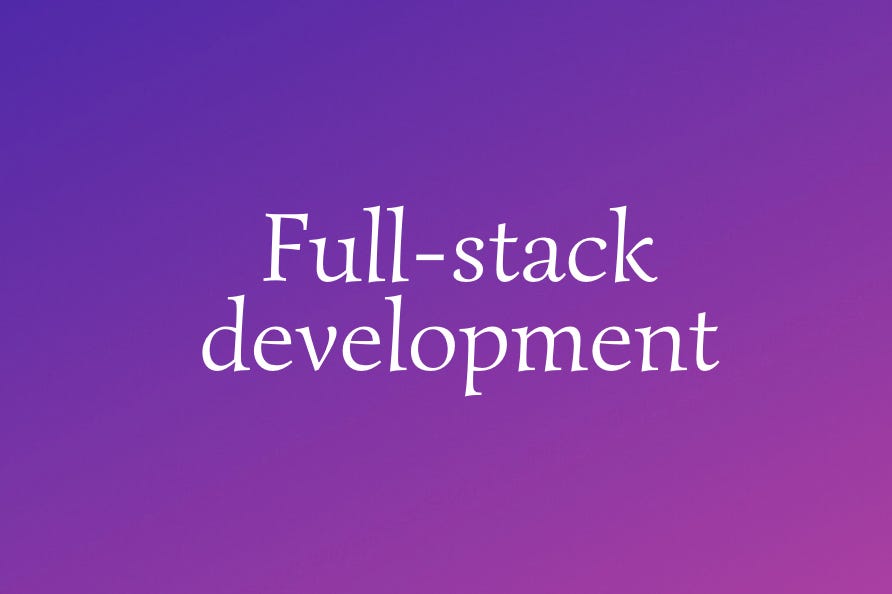 Demystifying Full Stack Development By Ragavendhar