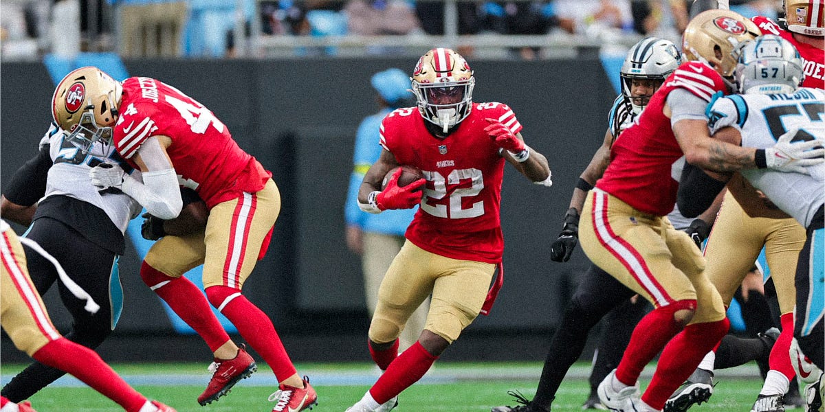 49ers film room: Run game wrinkles and old staple classics fueling run ...