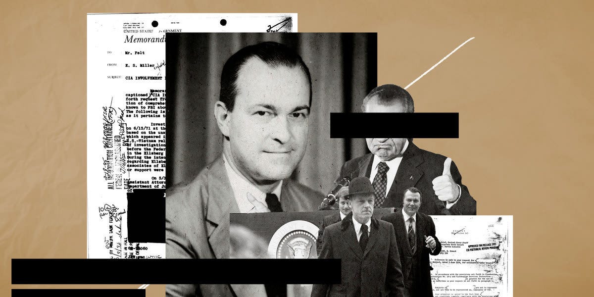 The [Redacted] Truth About the CIA’s [Redacted] Role in Watergate