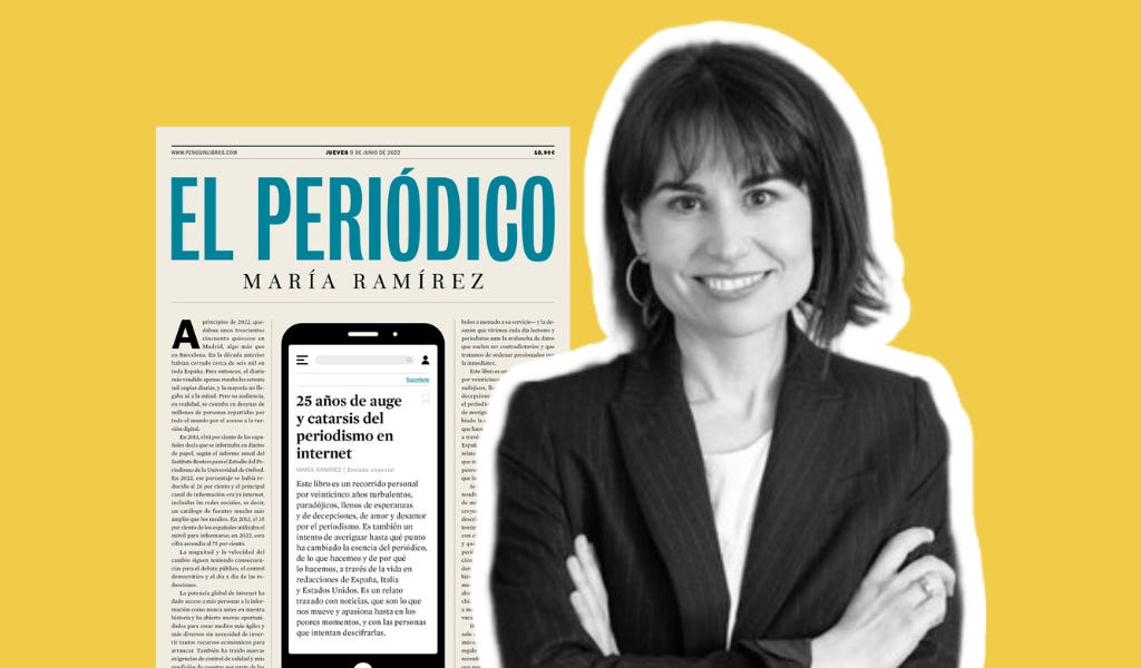 María Ramírez: "Hemos pasado de un periodismo más calmado a uno al ...