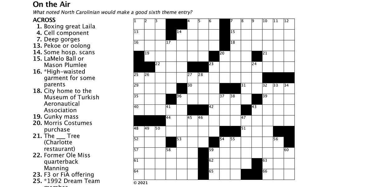 There’s a crossword craze — and you can join in