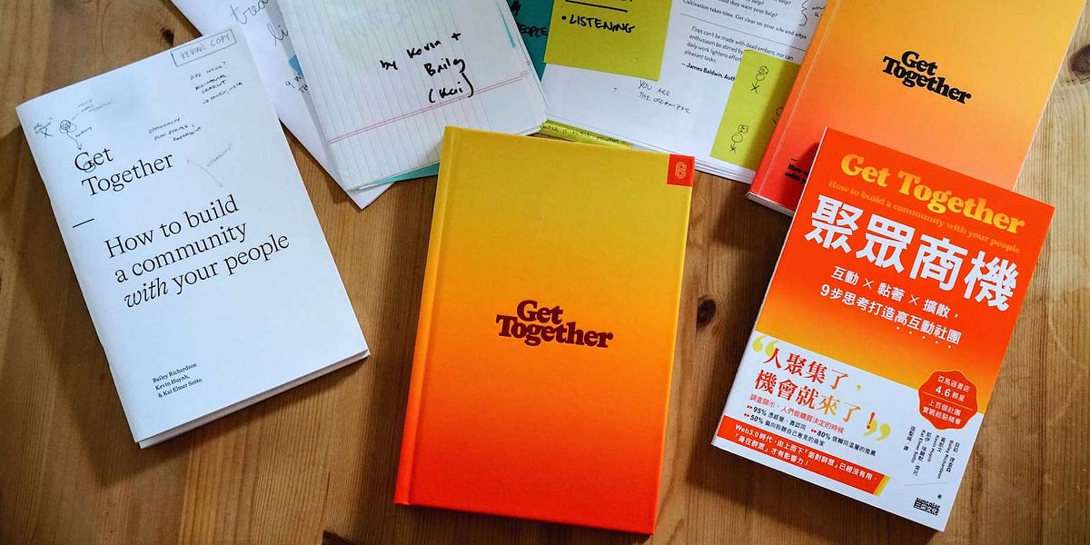 Get Together books (on the house!) - by Kevin Huynh