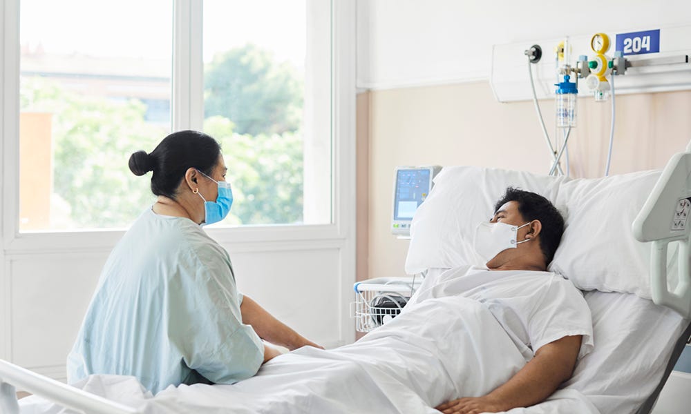 What would I do if someone I loved was hospitalized for COVID?