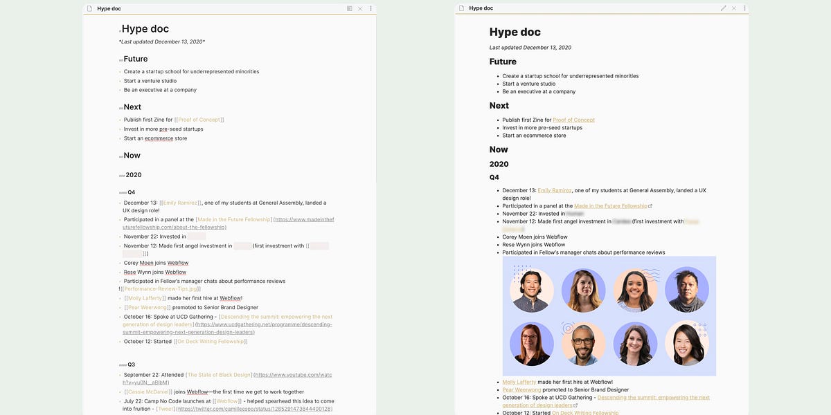 Your Career Hype Doc - by David Hoang - Proof of Concept