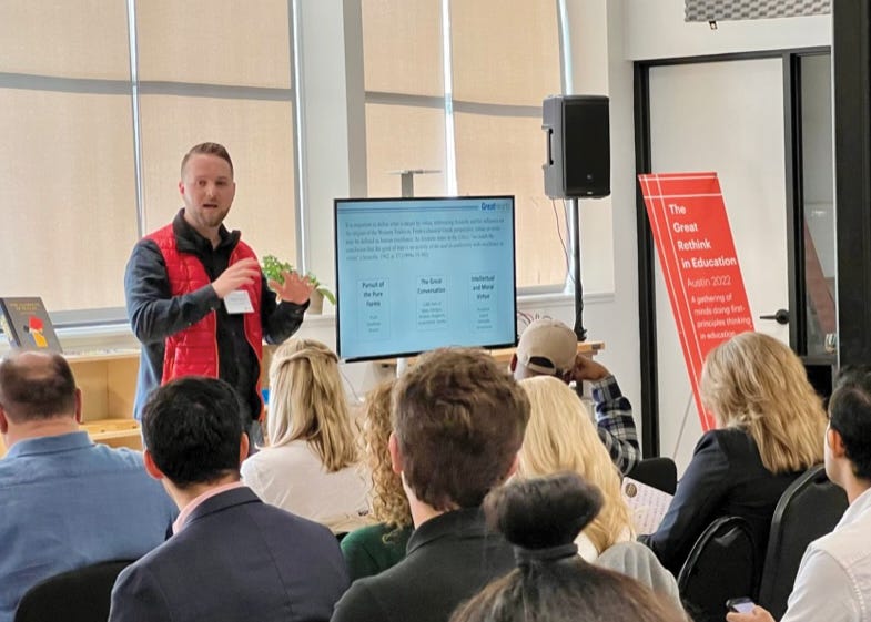 The Great Rethink in Education, Austin - by Matt Bateman