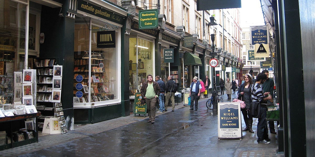 Bookshops and the Character of a City - by Micah Mattix