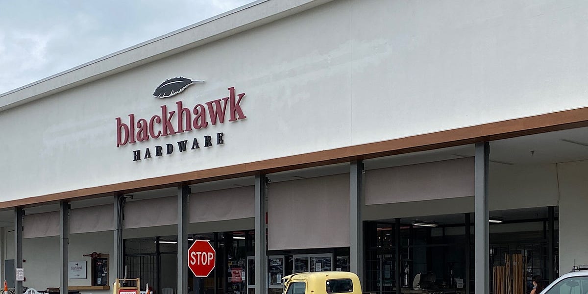 Customers dip but sales soar at Blackhawk Hardware