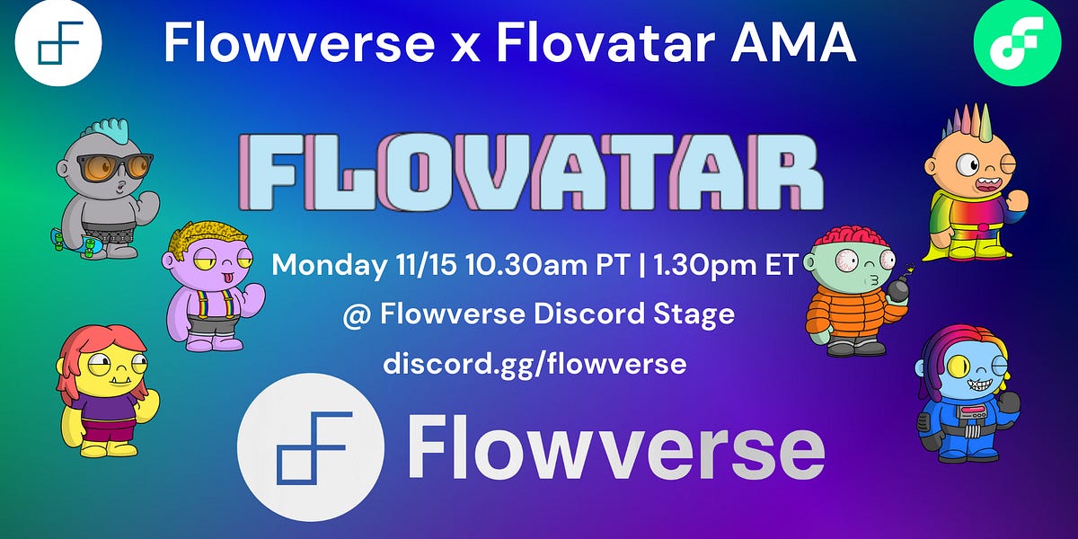 ⚡Flowverse #7: Create your own Flovatar - by Flowverse 🌊