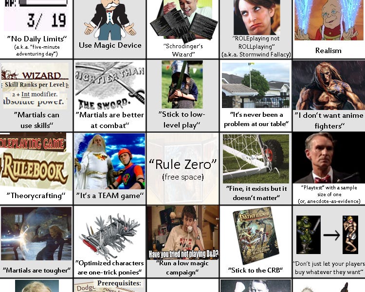 Attractors and Caster/Martial disparity