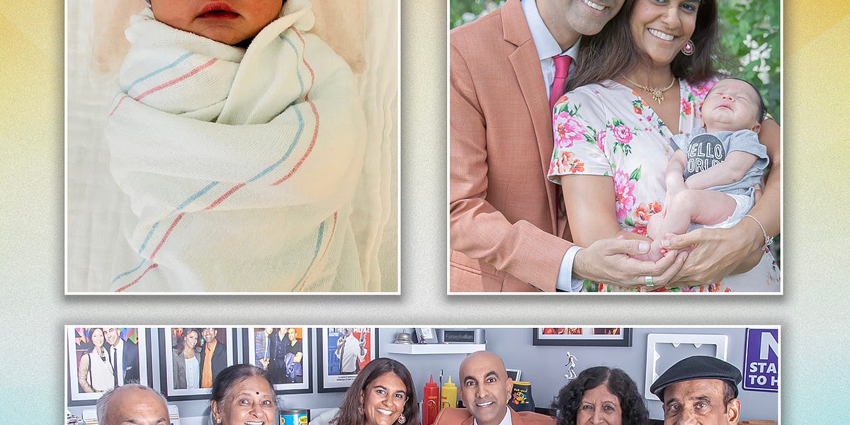 Baby Announcement - by Rajiv Satyal - FunnyIndian