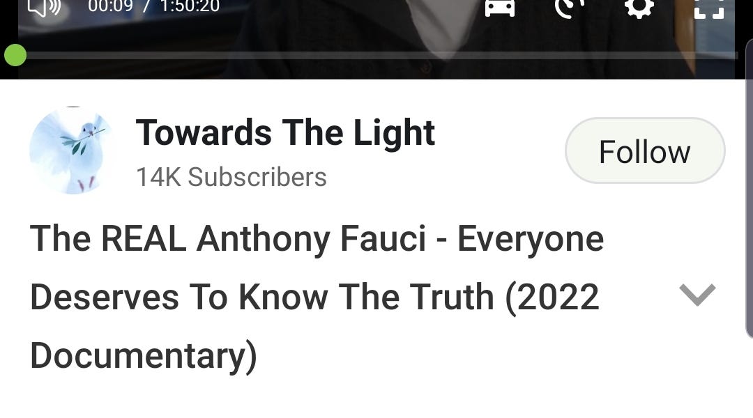 The Real Anthony Fauci. Documentary Film based on the book by RFK jr ...