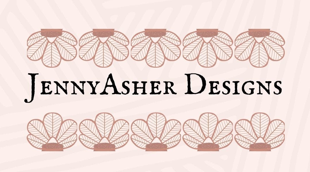 Jenny Asher doesn't give up - by Jasmine Stole Weiss