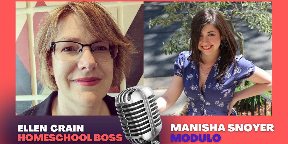 Modulo's interview with Ellen Crain (Founder of Homeschool Boss)