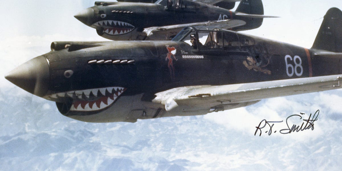 Flying Tigers attack Chiang Mai - by Martin Cherrett