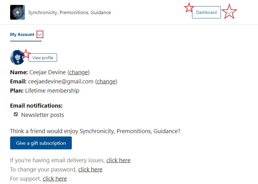 Substack Setup: Navigation & Graphics - by Ceejae Devine