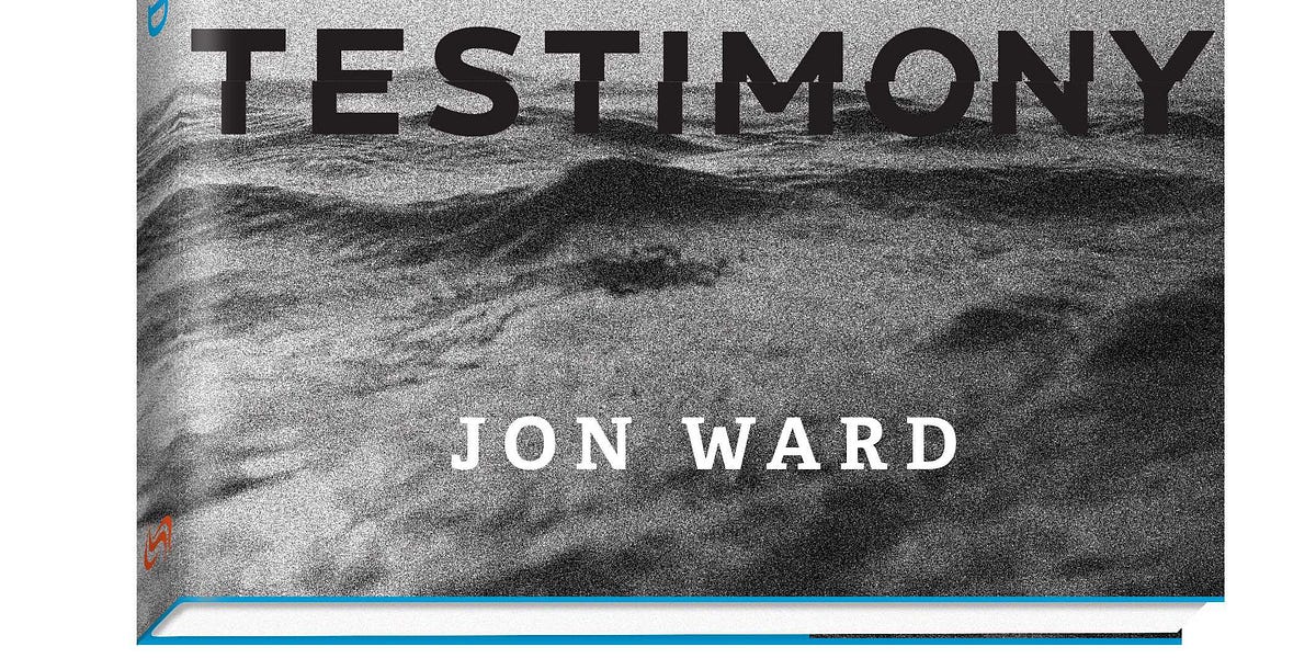 "Testimony" Cover Reveal and Release Date! - by Jon Ward