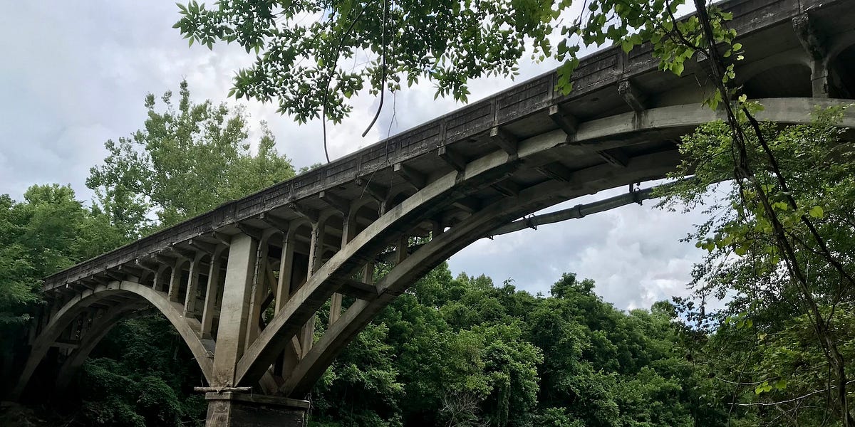 Why a perfectly good bridge wasn't hooked up to a road for ten years