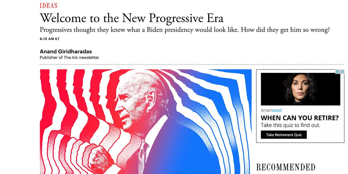 🚨Welcome to the new progressive era