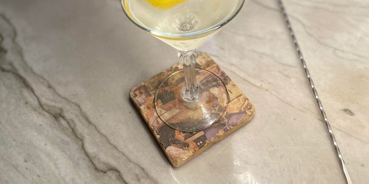 The No-Bitters Martini - by Peter Suderman