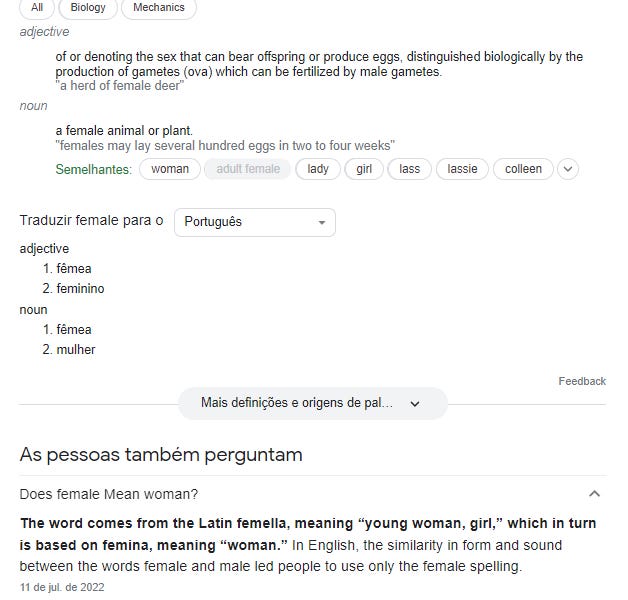 Fêmea, mulher, definição - by Noga Sklar - The Middle Way