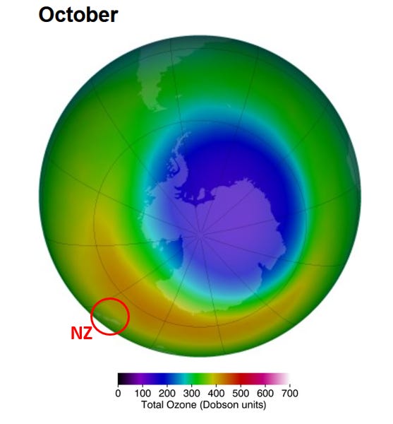 Disconnect in springtime ozone - by Richard McKenzie