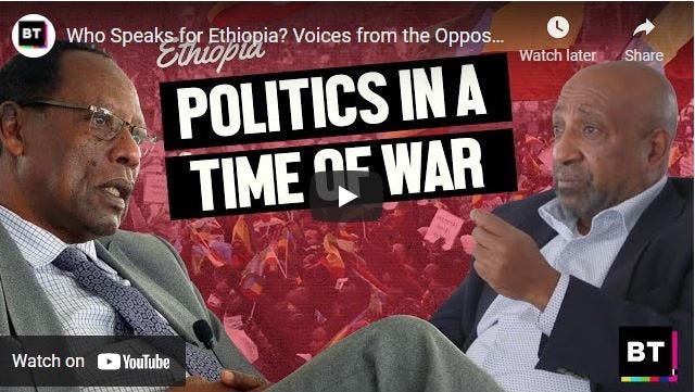 Who Speaks for Ethiopia? Voices from the Opposition