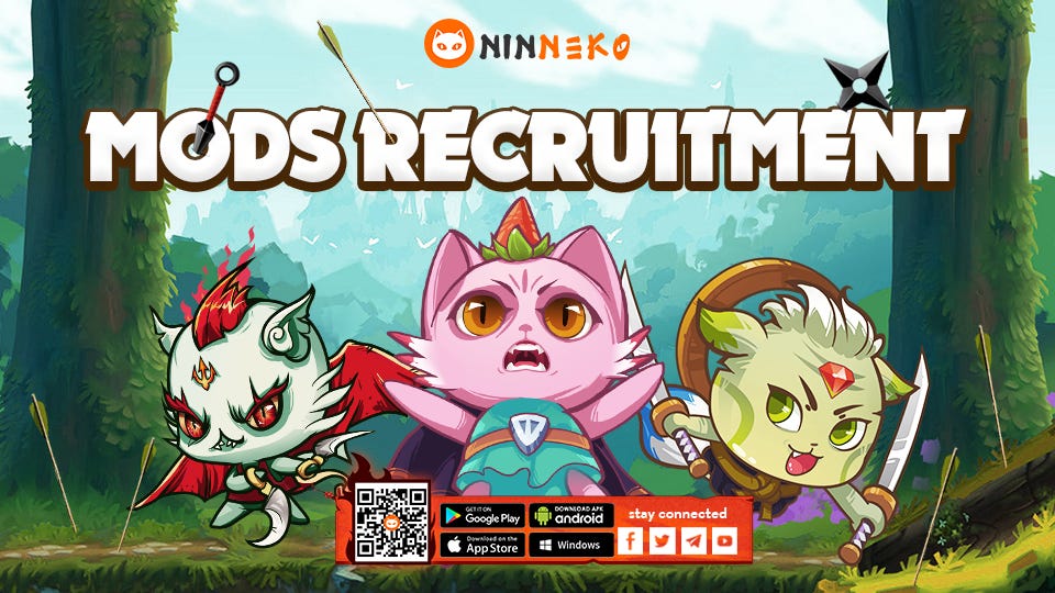 📢Recruiting Mods for Community Channels📢 - Ninneko