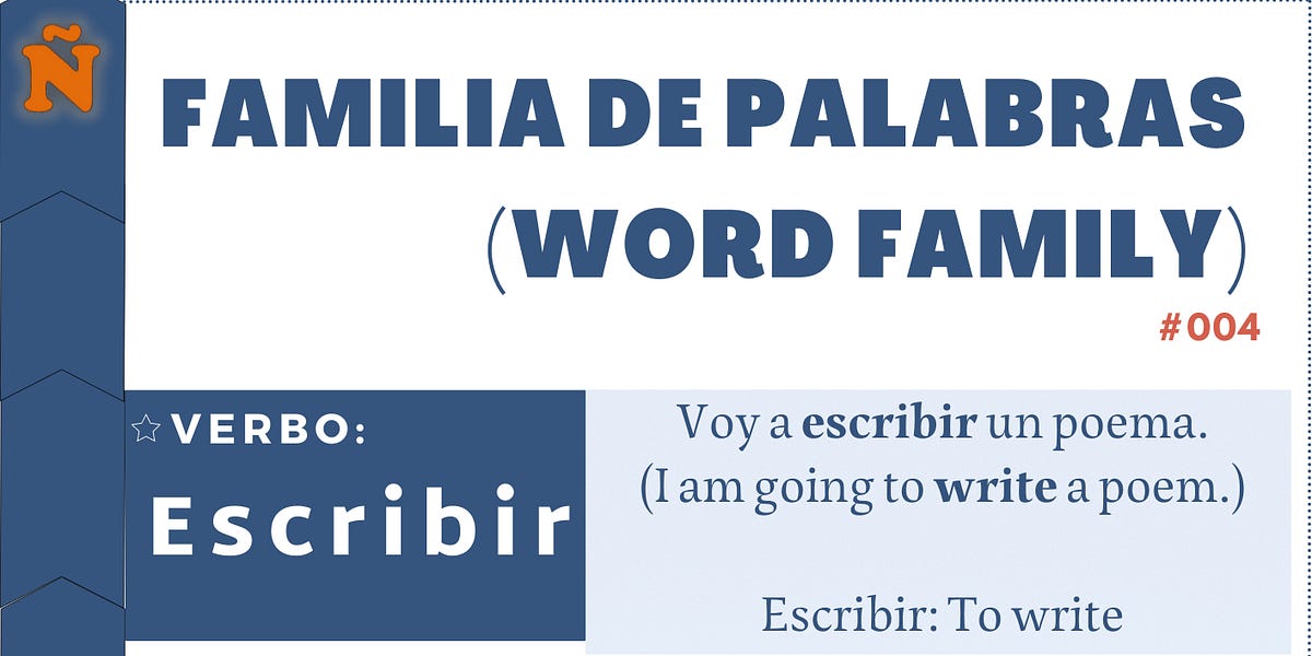 Familia de Palabras (Words Family) (004)