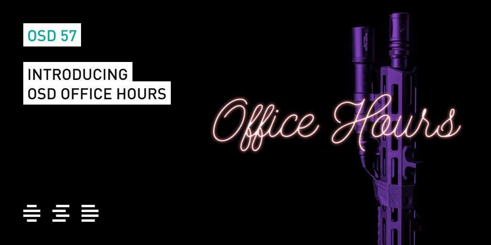 OSD 57: Introducing OSD office hours