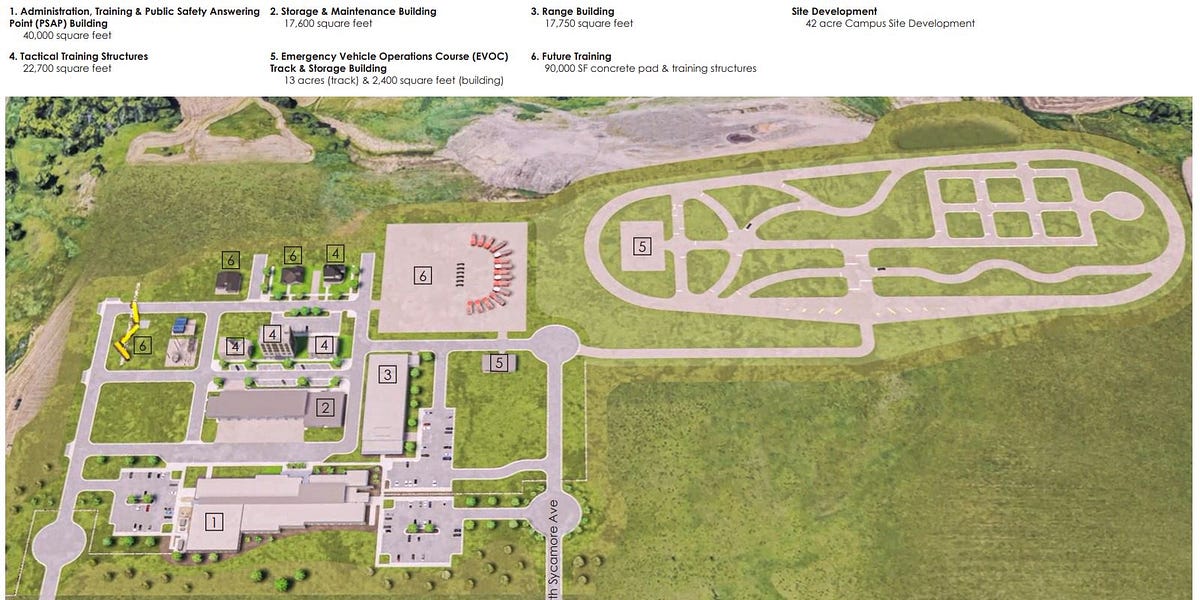 Gun range, road course, burn tower: Take a tour of what will be South ...