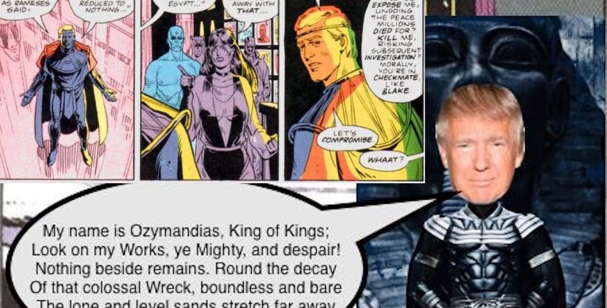 BIG BEN / TRUMP / OZYMANDIAS - by Saxxon Creative