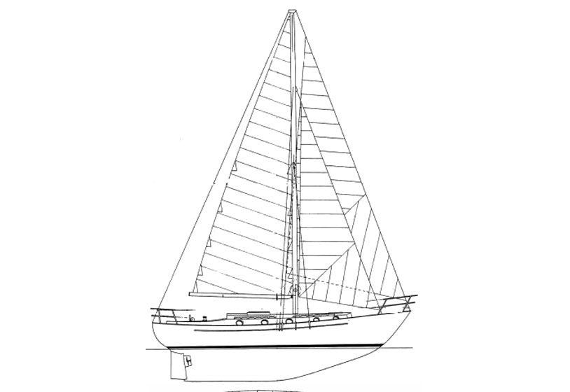 A Rare Bluewater Sailboat - by Bill Blevins