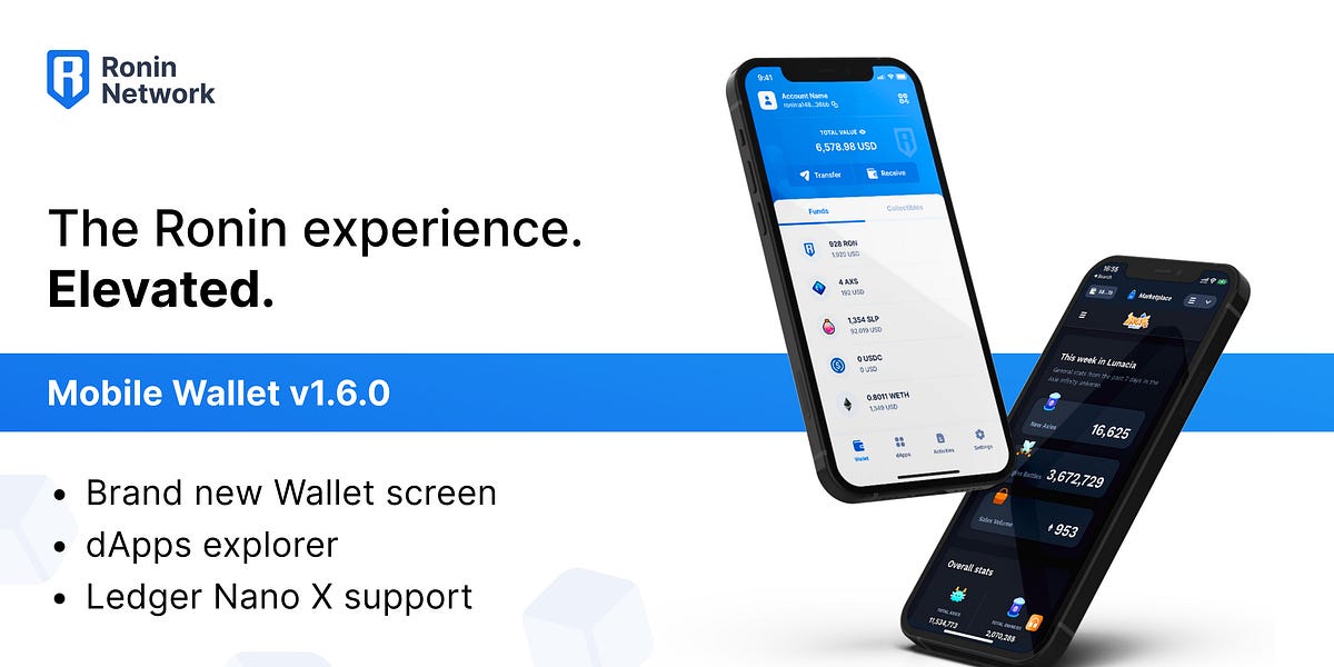 Introducing: The New Ronin Mobile Wallet!