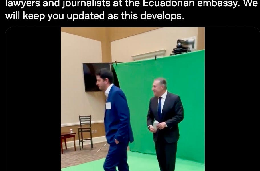 Breaking Video: Former CIA Director Michael Pompeo Gets Served Breaking Video: Former CIA Director Michael Pompeo Gets Served