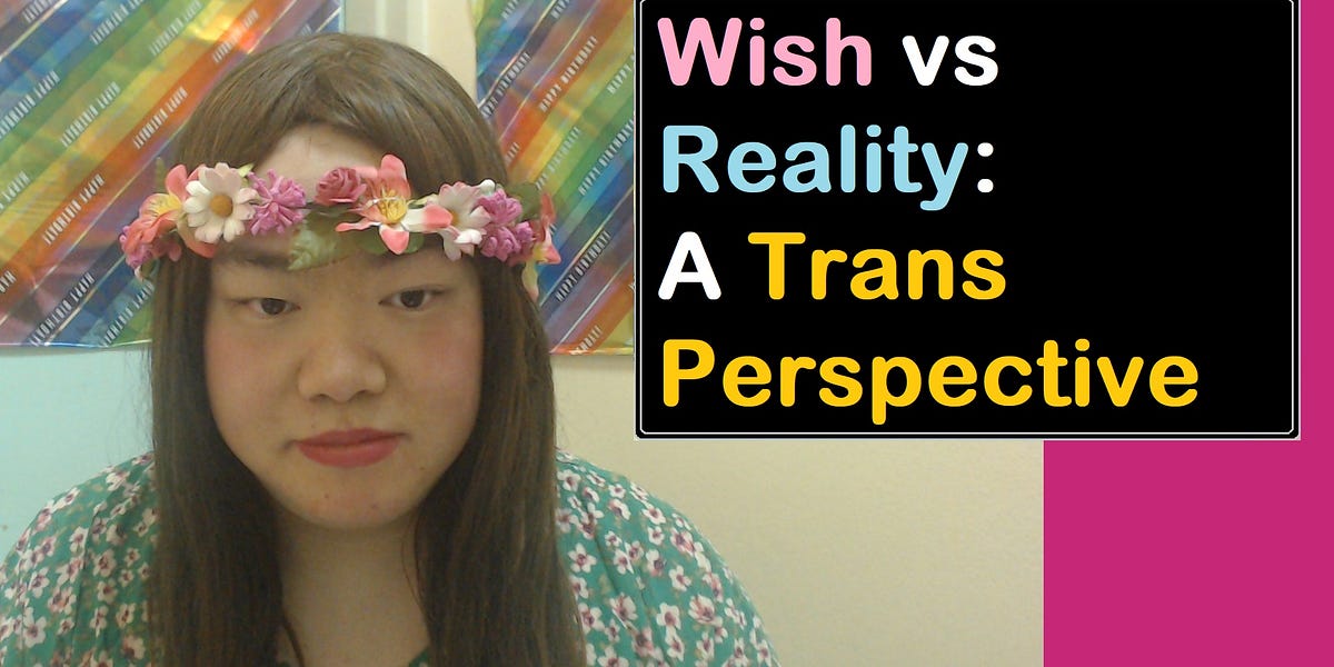 Wish vs Reality: A Trans Perspective