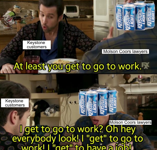 People who drink Keystone Light are broke as hell, says Keystone Light ...