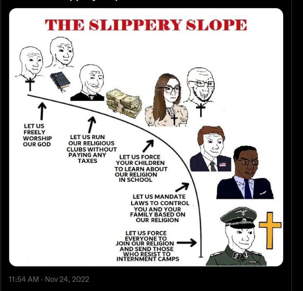 The Slippery Slope - by The Prudentialist